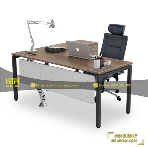 Bàn Quản Lý QL01 Thiết Kế Tinh Tế. Chất Lượng | Xưởng Bàn Ghế Giá Sỉ